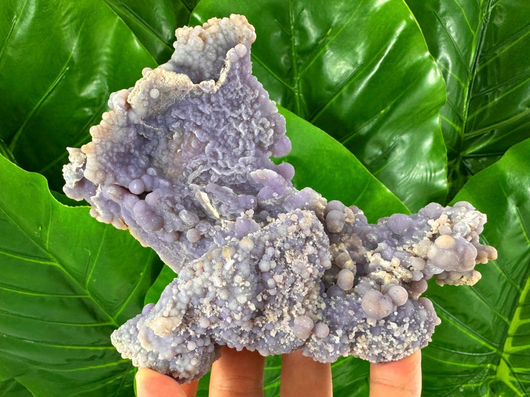 Double Sided Grape Agate From Indonesian,grape Agate,purple Grape Agate,purple Chalcedony ...