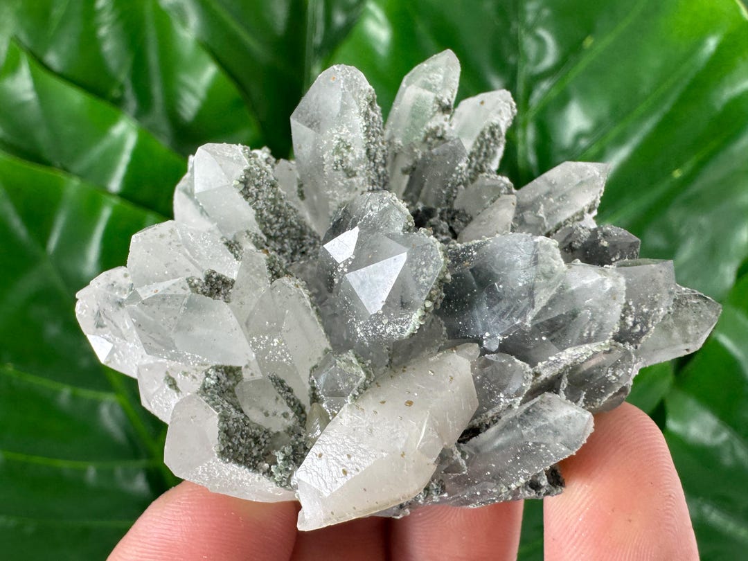 Rare Quartz With Calcite,chlorite From Djurkovo Mine,laki ,bulgaria ...