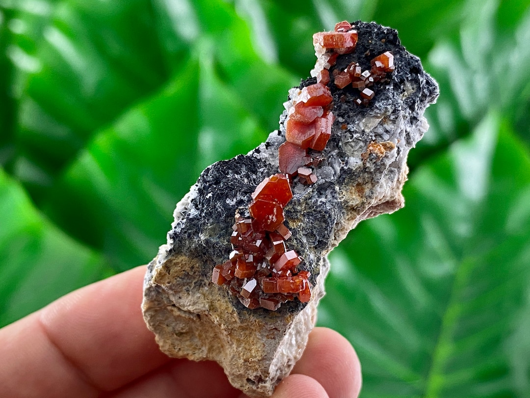 A Very Nice Vanadinite From Morocco,crystal, Mineral,specimen,cluster ...