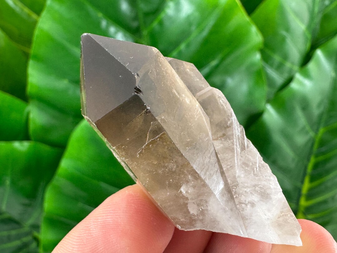 Black Smoky Quartz Cluster: Brazilian Mineral Specimen, Home Decor - Etsy