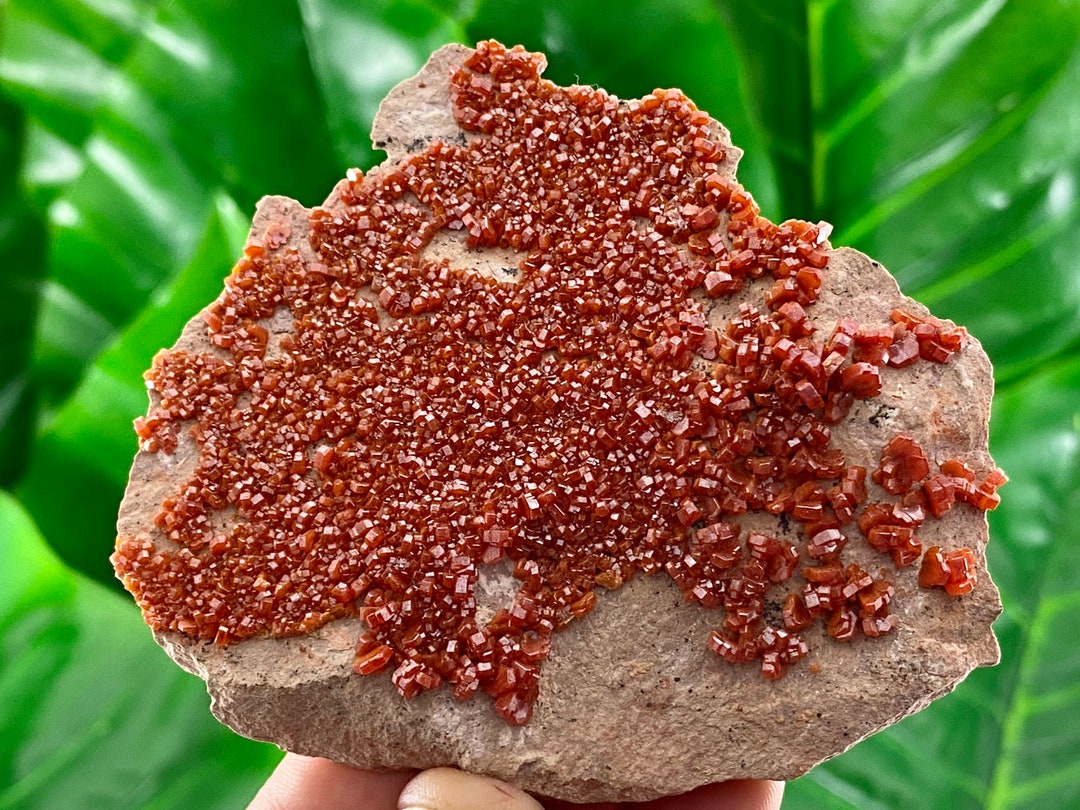 A Very Nice Vanadinite From Morocco,crystal, Mineral,specimen,cluster ...