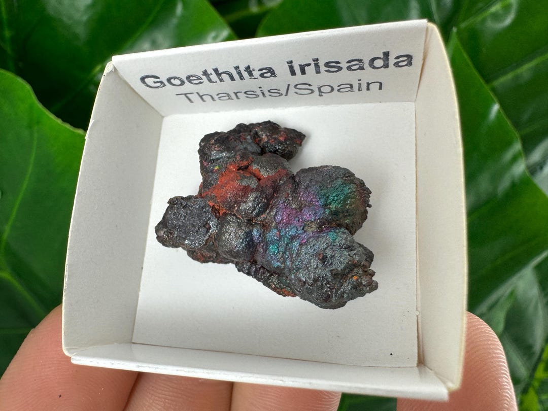 Rare Iridescent Geothite From Spain, Geothite Crystal,iridescent ...