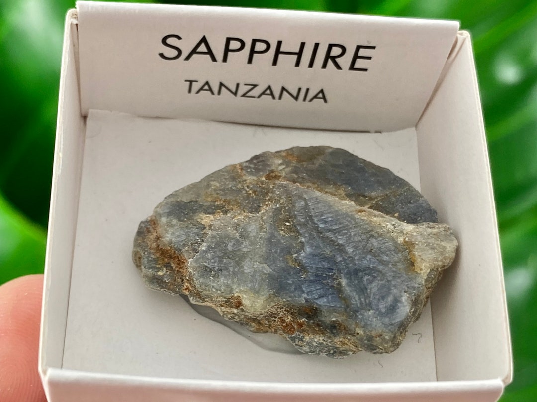 Rare Sapphire From Tanzania, Raw Sapphire, Genuine Uncut Sapphire ...