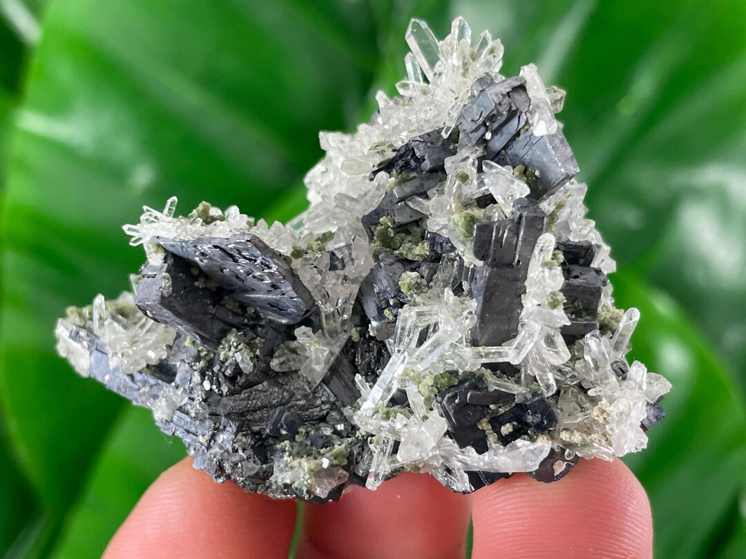 Quartz With Rare Galena and Chlorite From Borieva Mine,madan,bulgaria ...