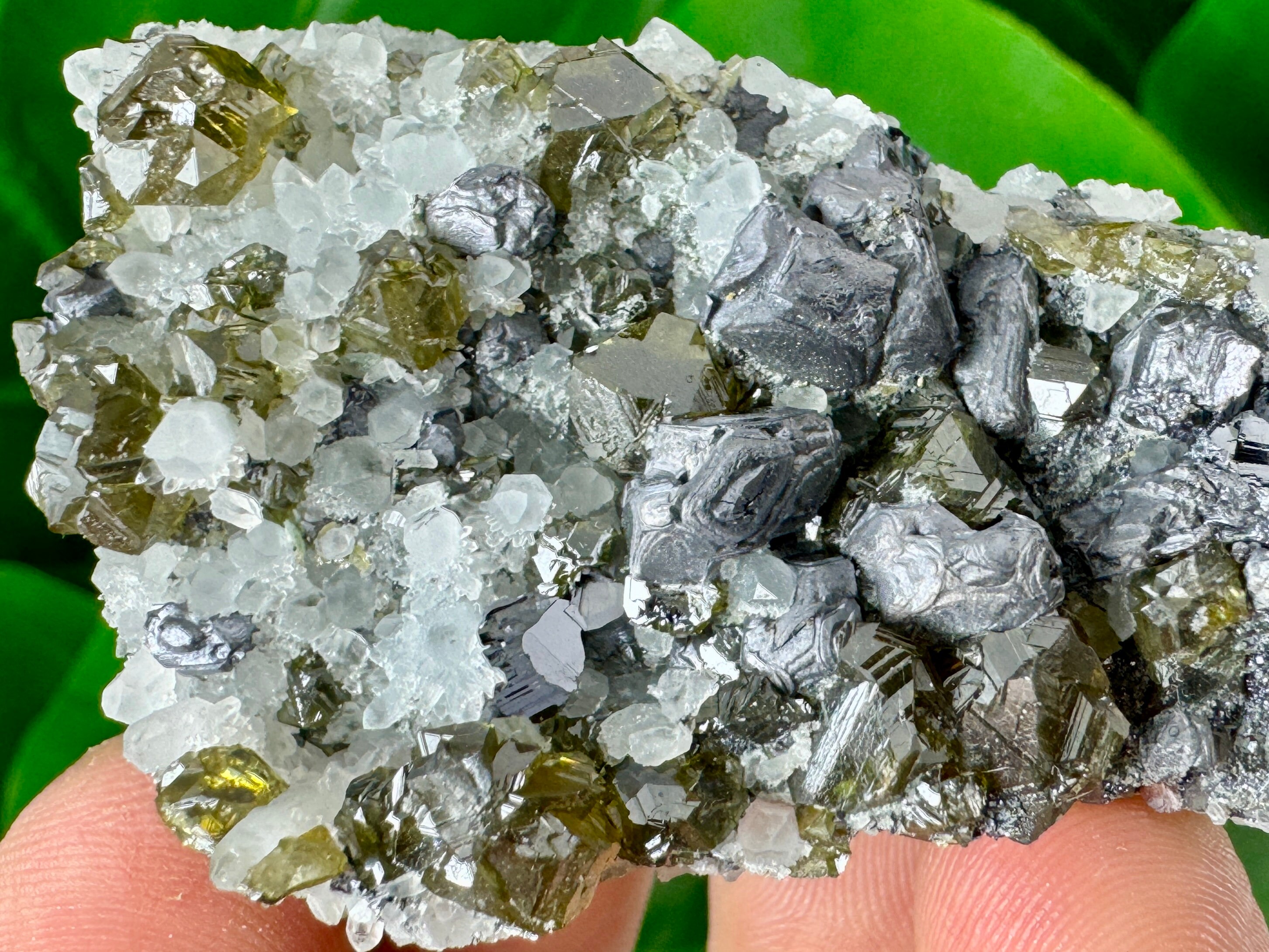 Transparent Gem Sphalerite Var Cleiophane,galena on Quartz From ...