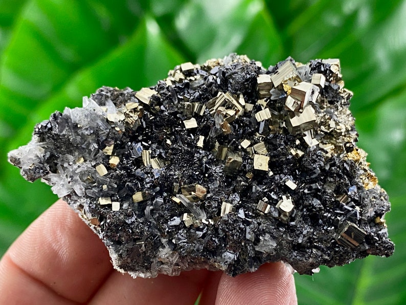 Beautiful Pyrite With Sphalerite and Quartz,natural Specimen,pyrite ...