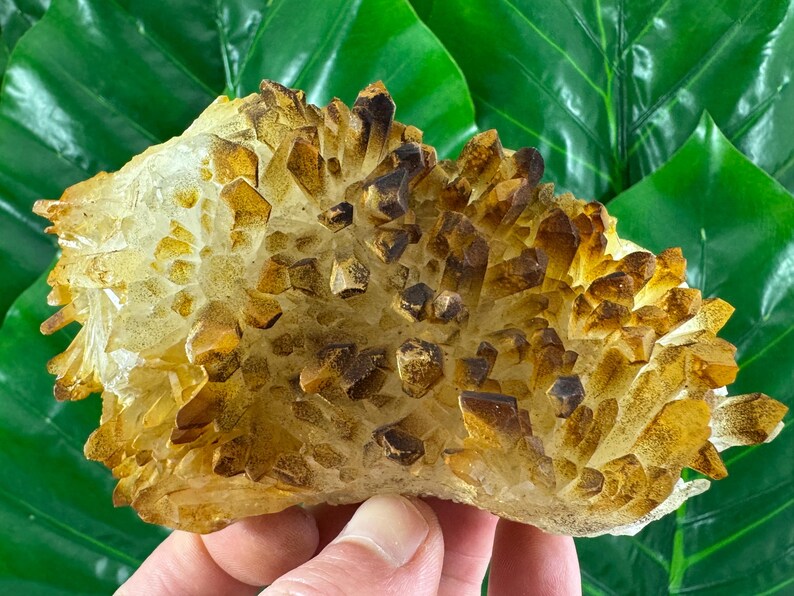 Limonite Quartz Cluster, Bulgarian Mineral Specimen, Home Decor,n627 - Etsy