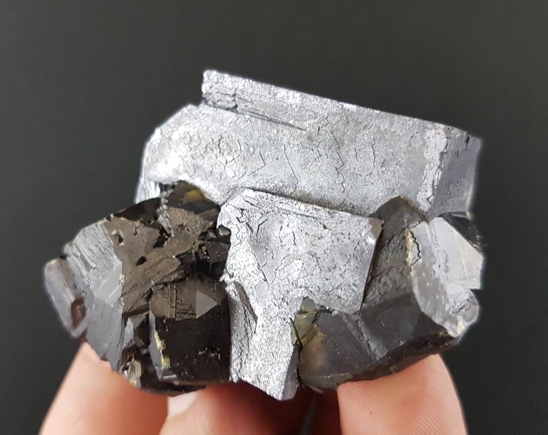 Galena With Gem Sphalerite Var Cleiophane From Bulgaria Madan 9th ...