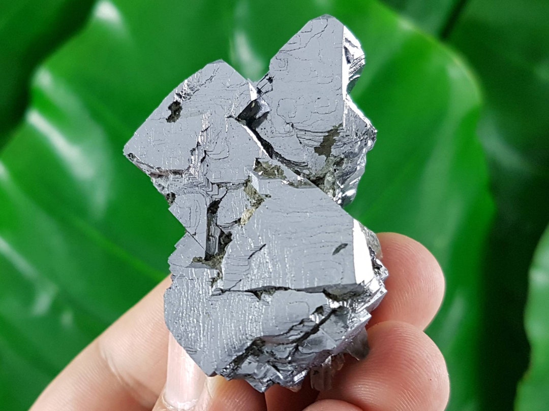 INCREDIBLE Luster Galena With Chlorite From Bulgaria, Galena Crystal ...