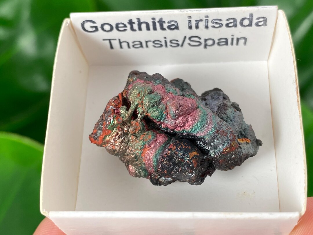 Rare Iridescent Geothite From Spain, Geothite Crystal,iridescent ...