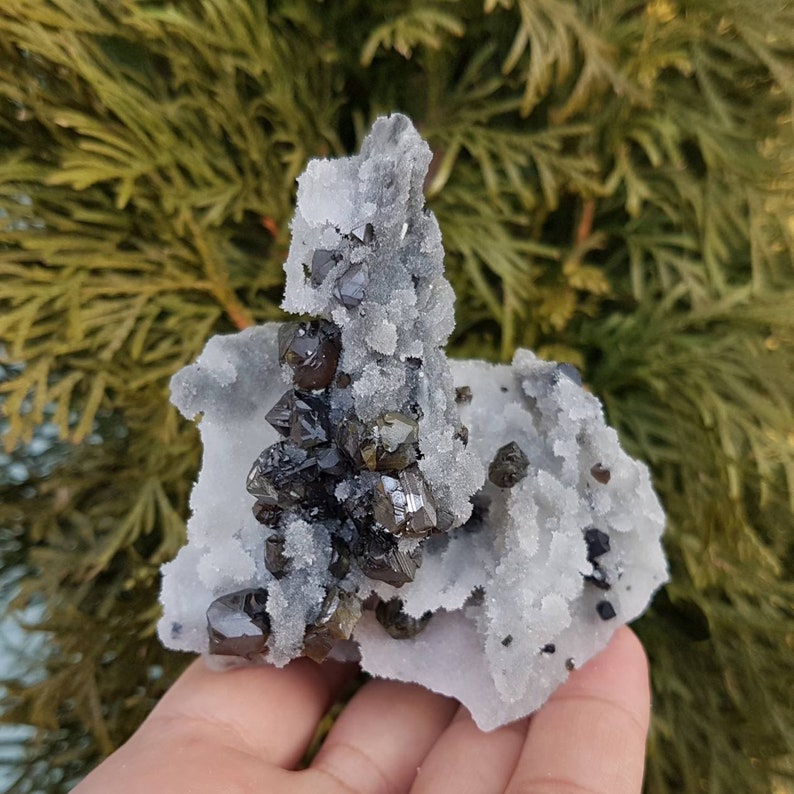 Beautiful Gem Sphalerite Var Cleiophane on Quartz From - Etsy