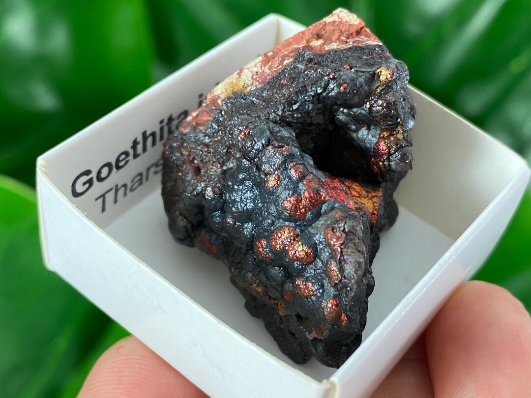 Rare Iridescent Geothite Crystal Cluster From Spain - Etsy