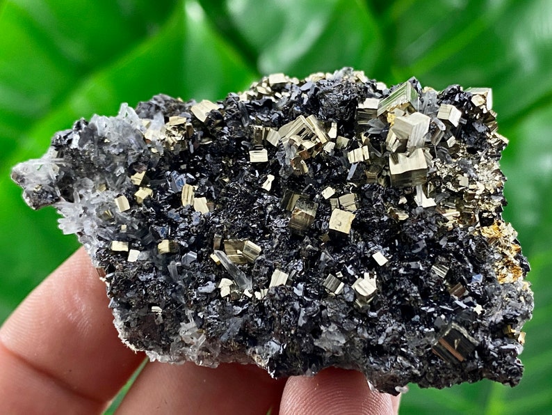 Beautiful Pyrite With Sphalerite and Quartz,natural Specimen,pyrite ...