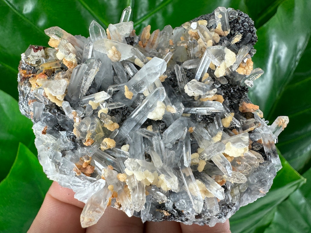 Aesthetic Quartz With Sphalerite,calcite From Krushev Dol Mine,madan ...