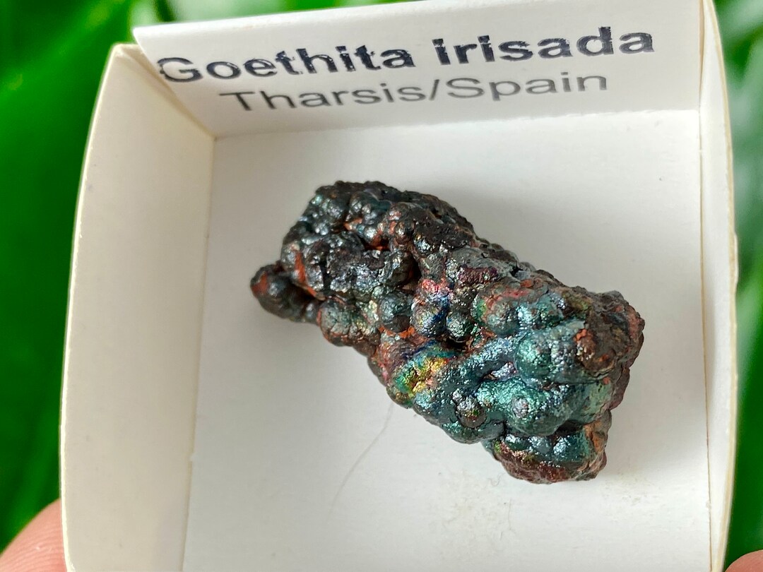Rare Iridescent Geothite From Spain Geothite - Etsy