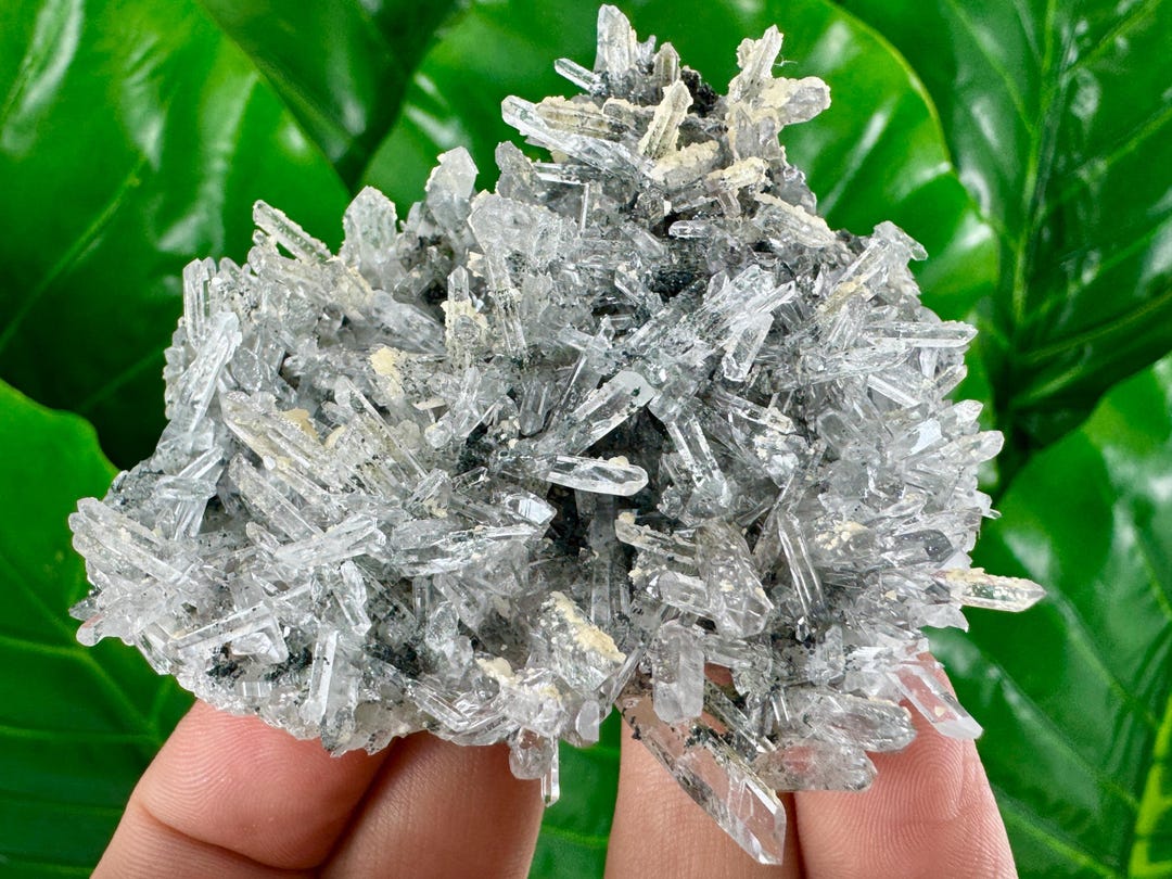 Transparent Quartz With Calcite From Borieva Mine,madan,bulgaria ...