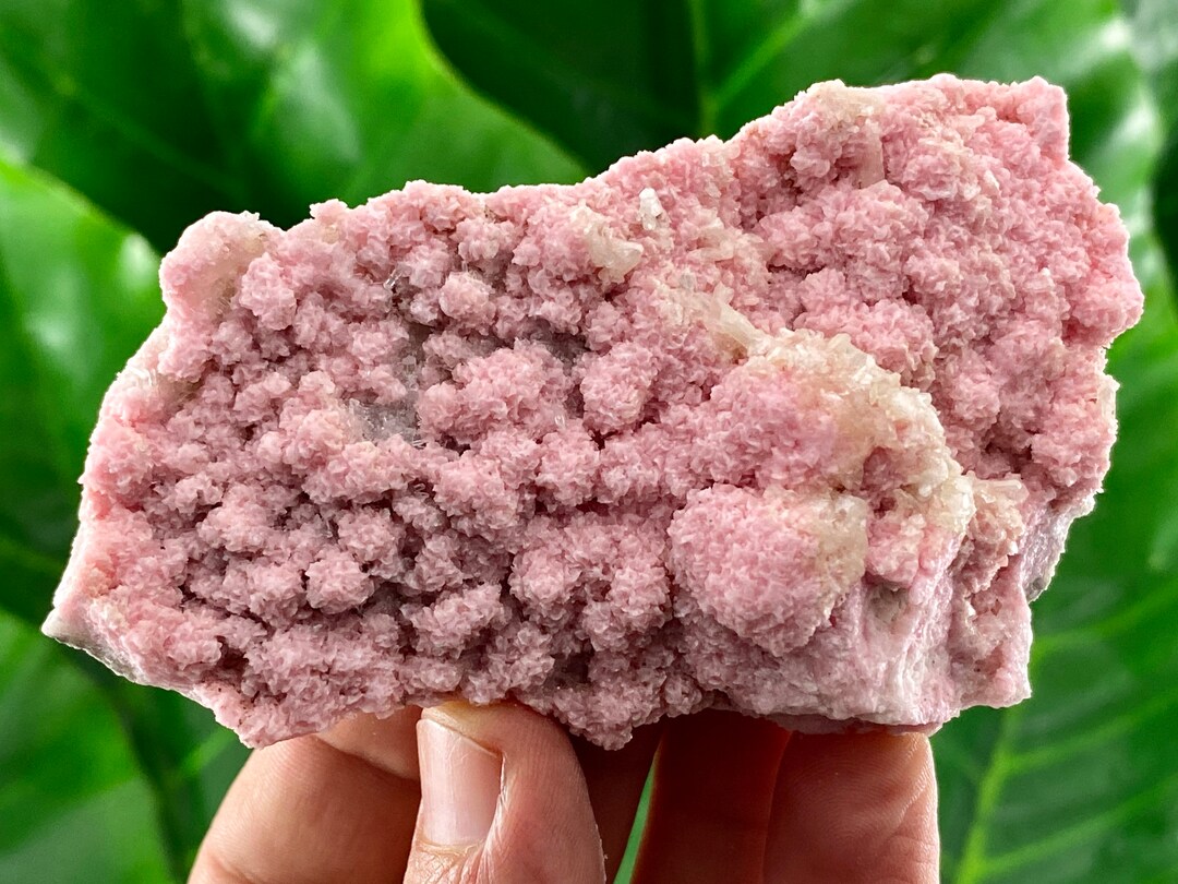 Amazing Rhodochrosite With Stilbite From Davidkovo Ore Filed,bulgaria ...