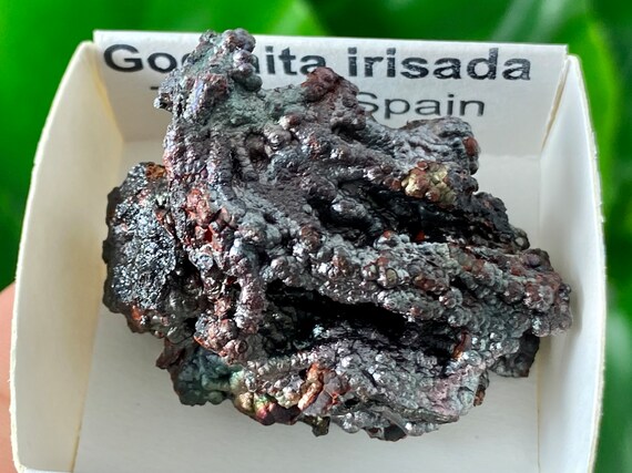 Rare Iridescent Geothite From Spain Geothite - Etsy