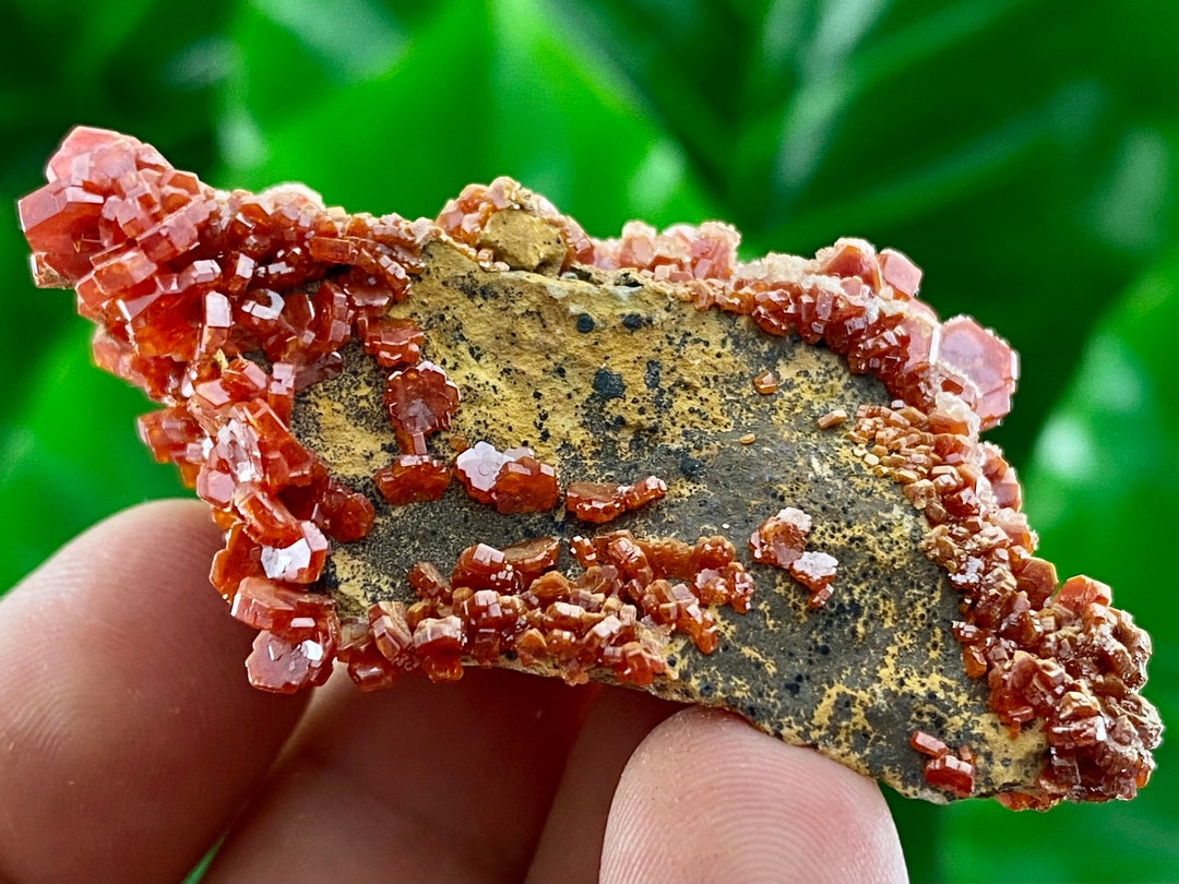 A Very Nice Vanadinite From Morocco,crystal, Mineral,specimen,cluster ...