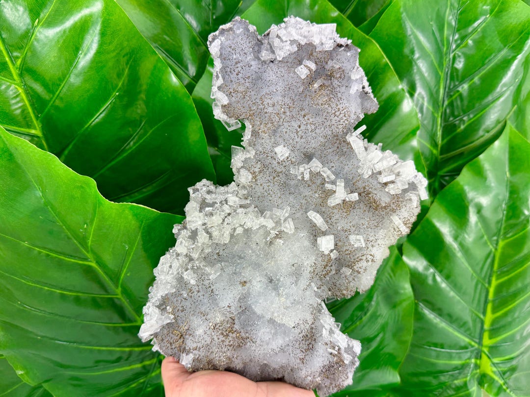 Extra Large Transparent Baryte With Pyrite on Chalcedony From Androvo ...