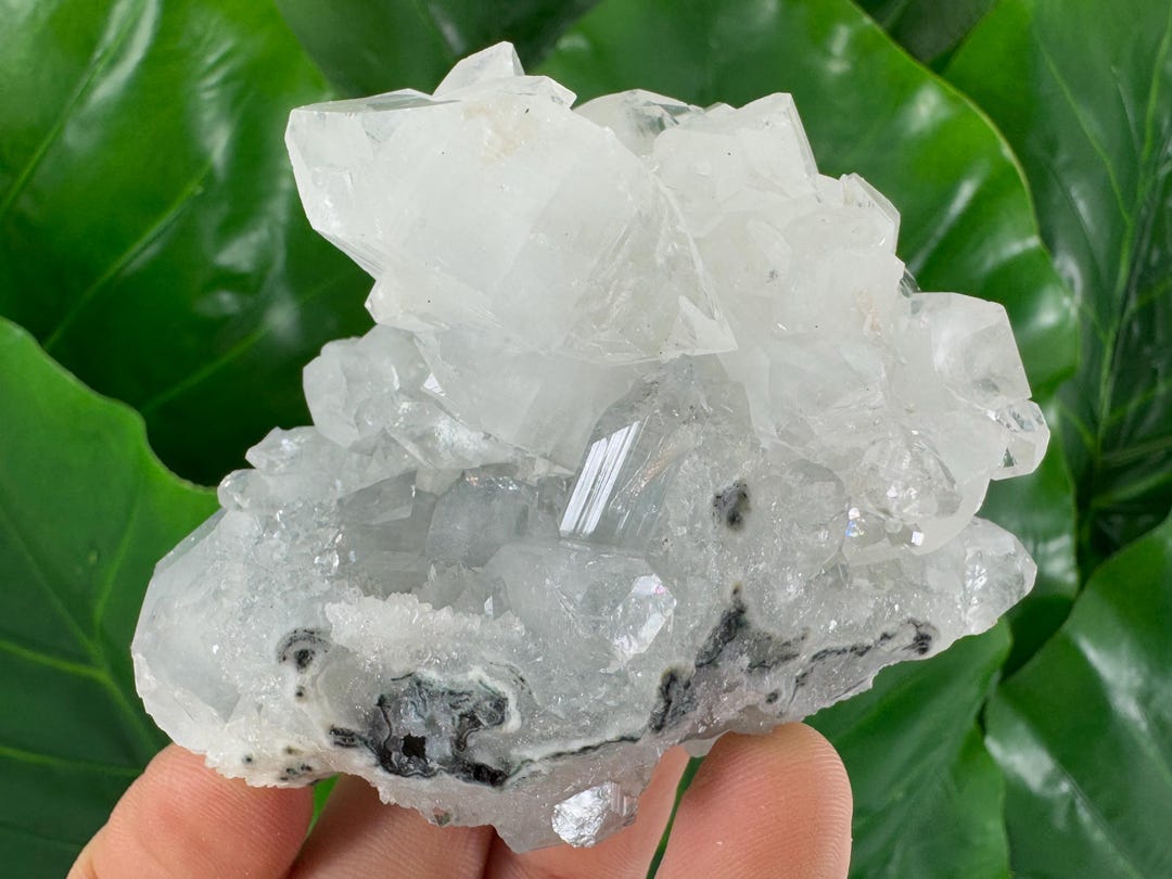 Beautiful Transparent Apophyllite on Matrix From India,big Apophyllite ...