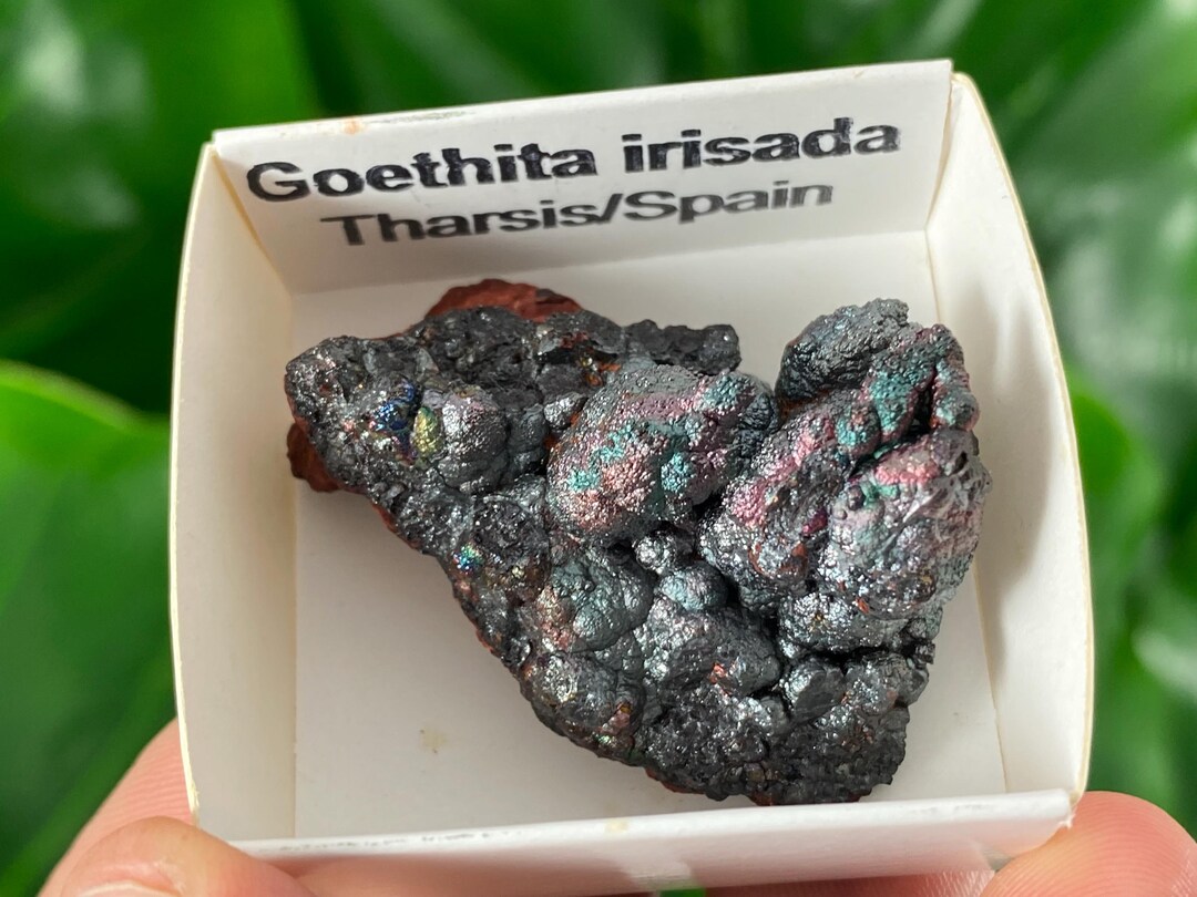 Rare Iridescent Geothite From Spain, Geothite Crystal,iridescent ...