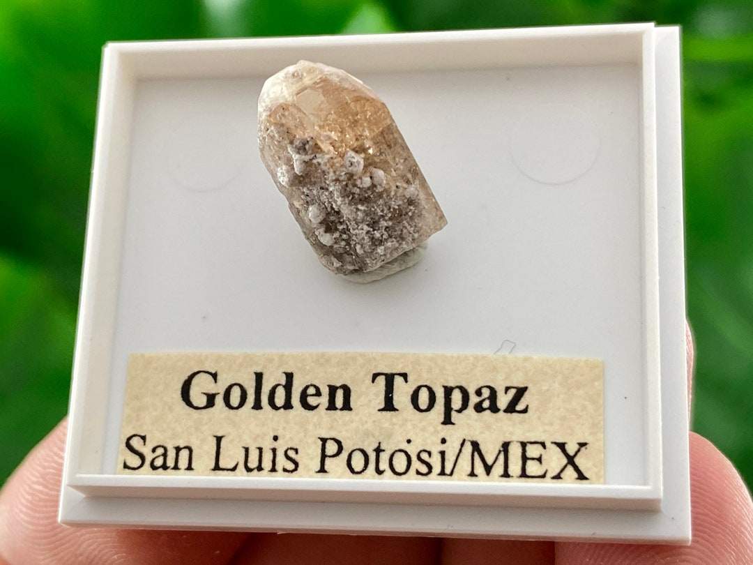 Beautiful Golden Topaz From Mexico,collection Piece Crystal,mineral ...
