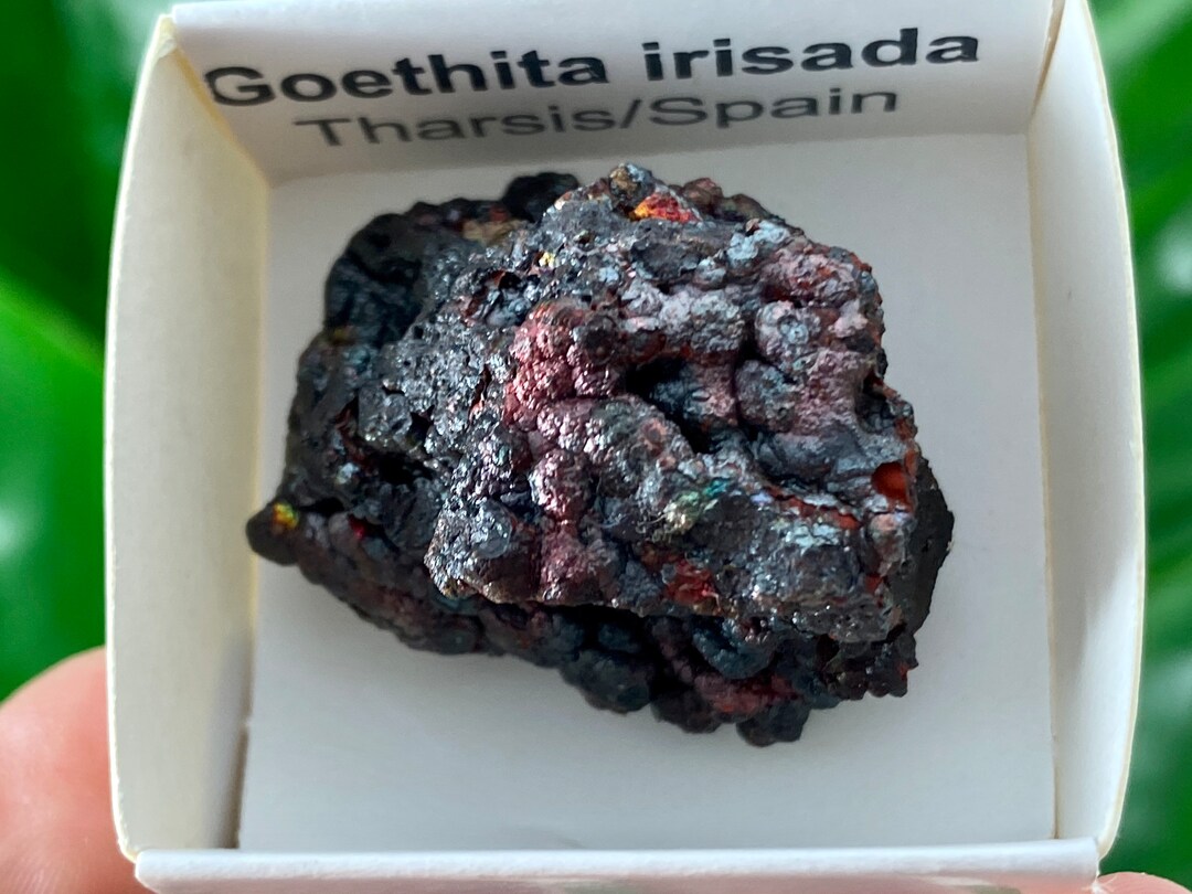 Rare Iridescent Geothite From Spain Geothite - Etsy