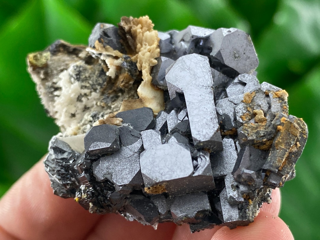 Skeletal Galena With Sphalerite and Calcite From 9th September,madan ...