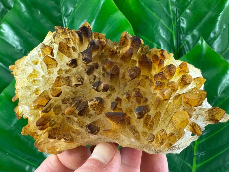 Limonite Quartz Cluster, Bulgarian Mineral Specimen, Home Decor,n627 - Etsy
