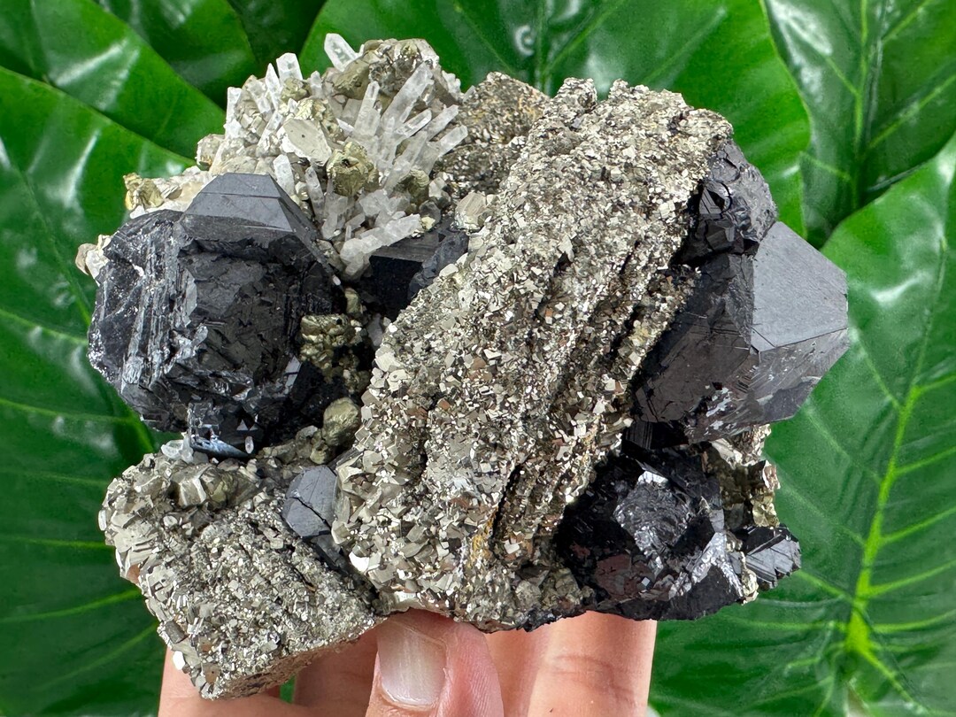 INCREDIBLE Large Pyrite With Sphalerite,quartz,chalcopyrit From Trepca ...