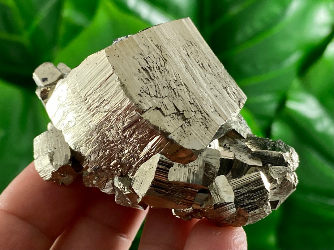 Large Pyrite Crystal Specimen: Borieva Mine, Bulgarian103 - Etsy