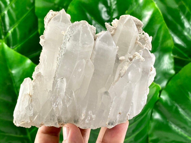 Home Décor Energy Crystal Home Decor Large Quartz with Calcite from ...