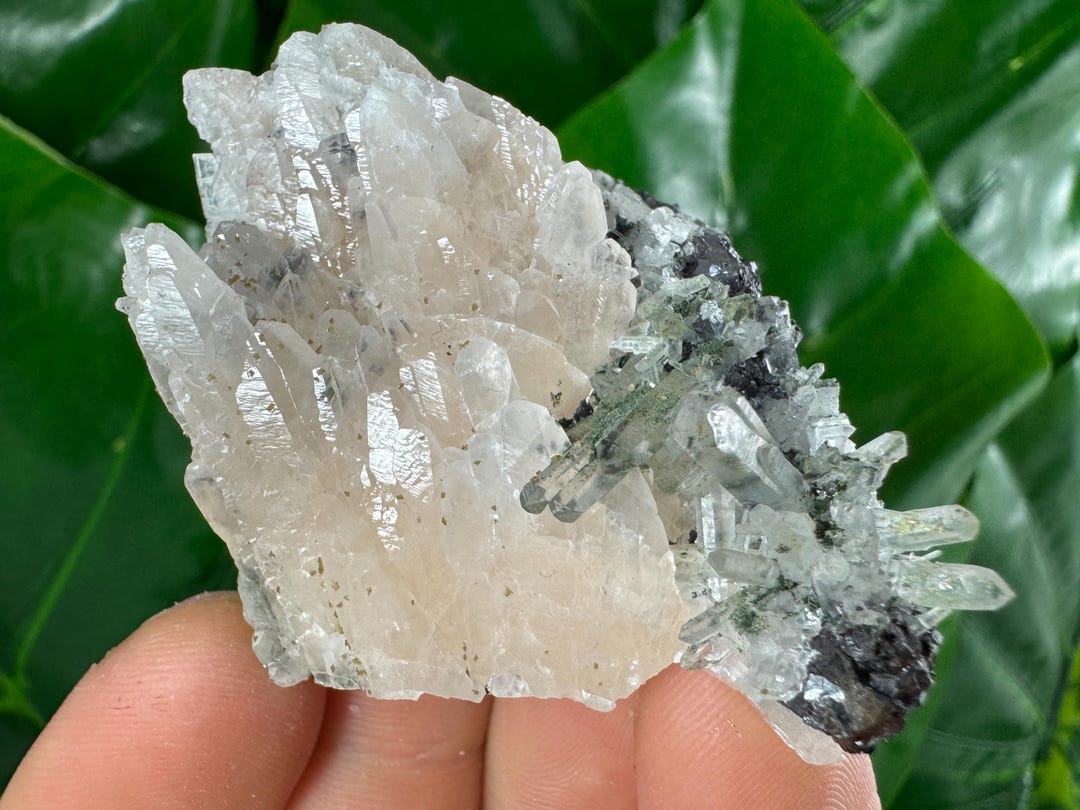 Very Nice Quartz With Calcite,chlorite ,sphalerite From Djurkovo Mine ...