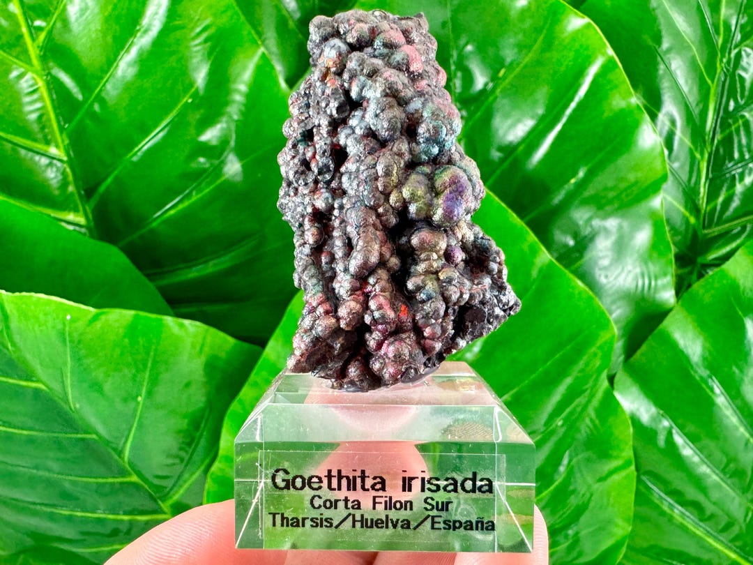 Rare Iridescent Geothite From Spain, Geothite Crystal,iridescent ...