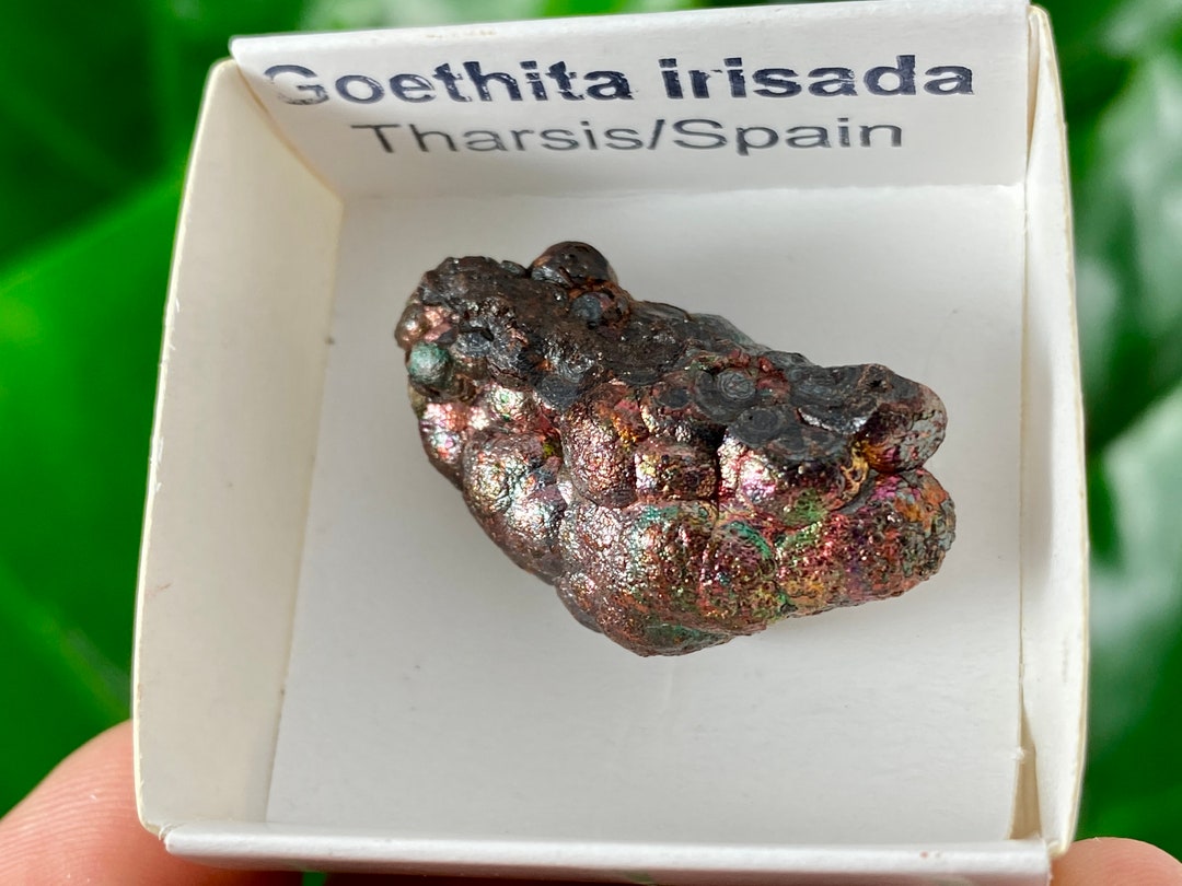 Rare Iridescent Geothite From Spain Geothite - Etsy