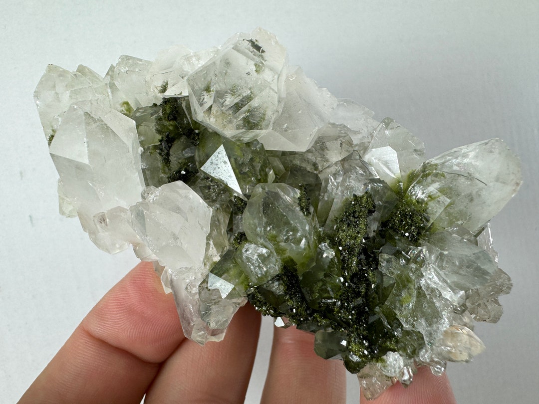 Large Epidote With Quartz From Hakkari Turkey,mineral,collection ...