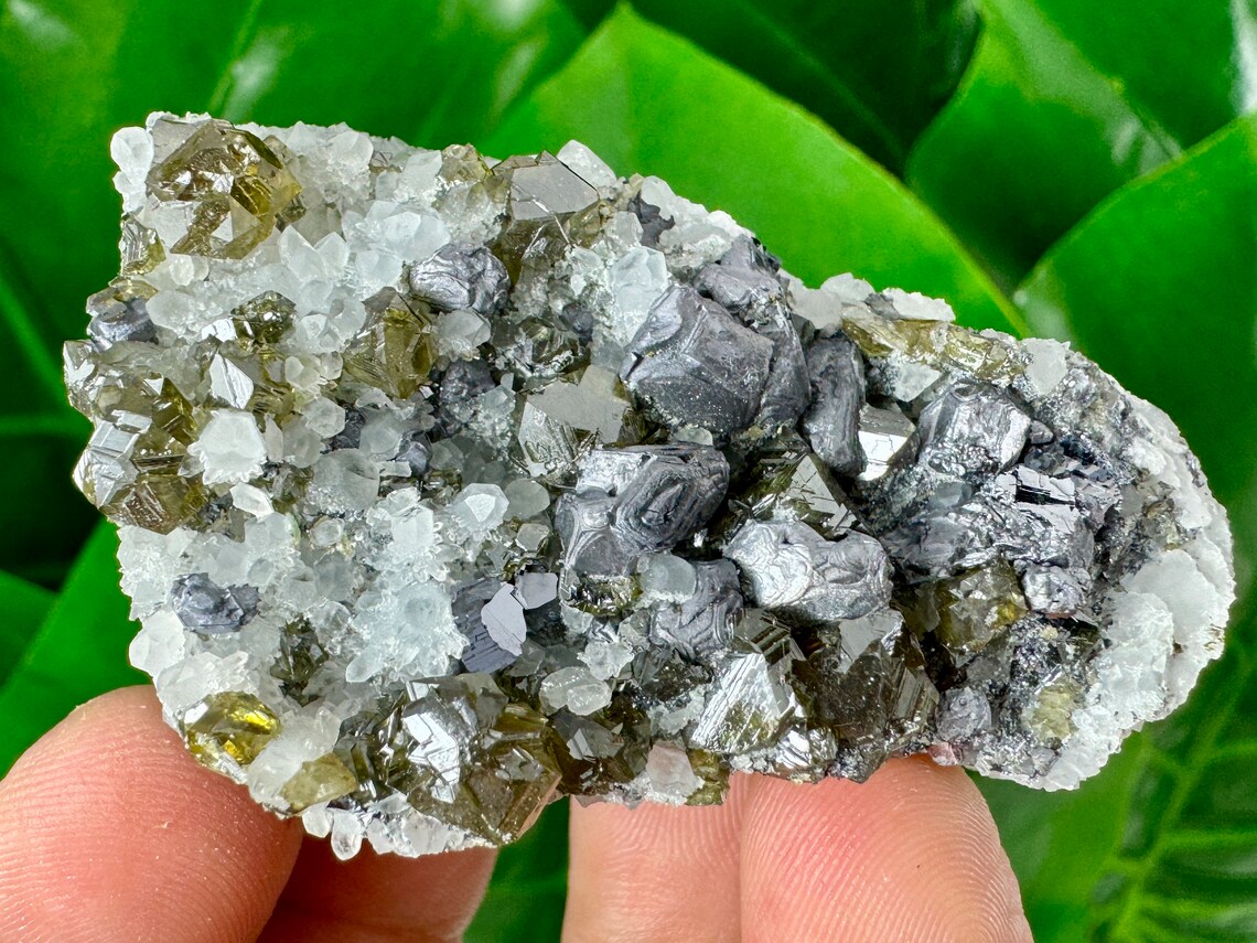 Transparent Gem Sphalerite Var Cleiophane,galena on Quartz From ...