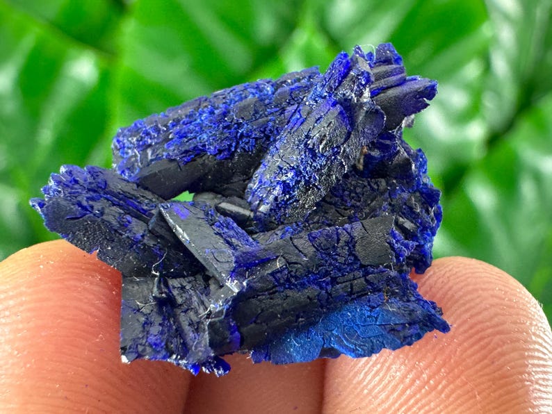 Cristal d'azurite : Minéraux et cristaux du Maroc, Collection d'azurite ...