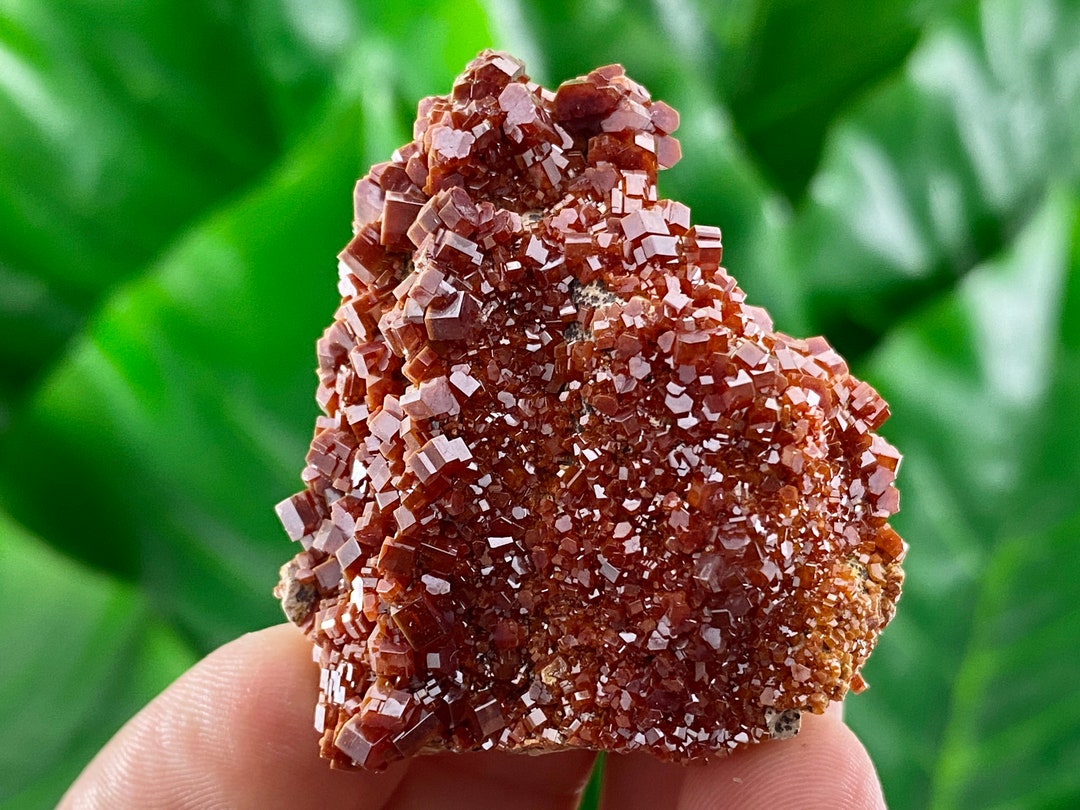 A Very Nice Vanadinite From Morocco,crystal, Mineral,specimen,cluster ...