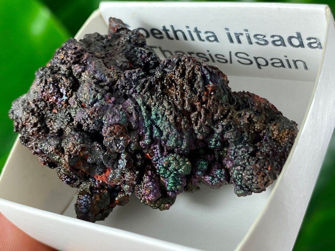 Rare Iridescent Geothite From Spain, Geothite Crystal,iridescent ...