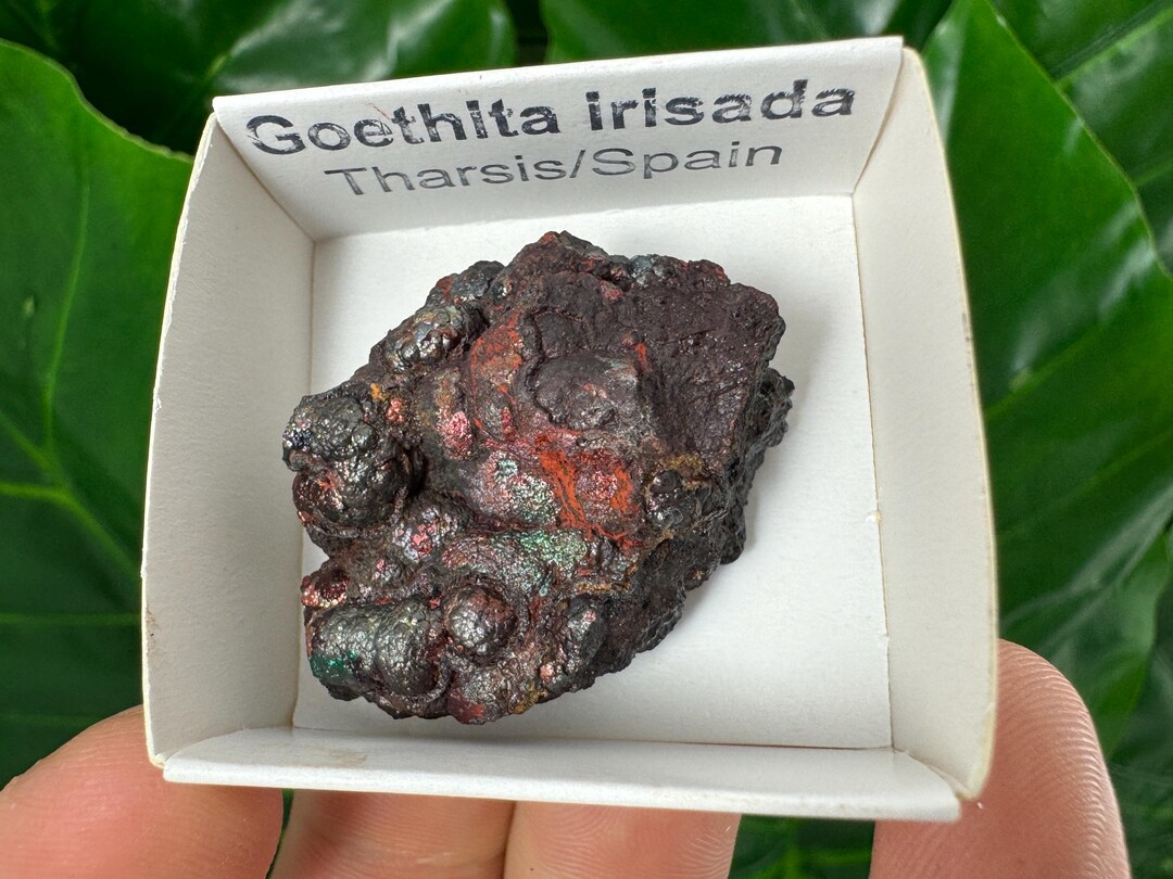 Rare Iridescent Geothite From Spain, Geothite Crystal,iridescent ...