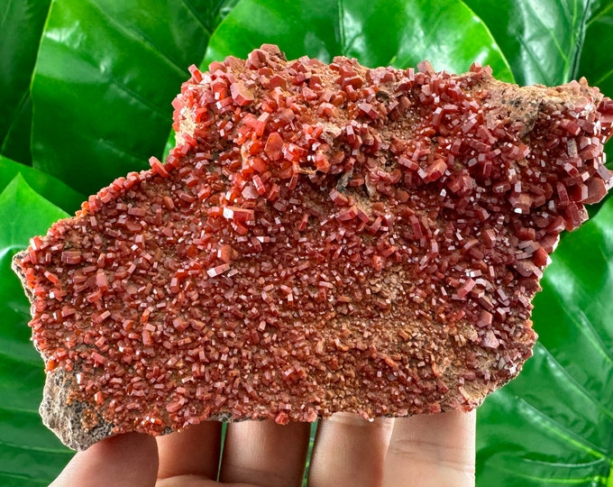 Large Vanadinite From Morocco,crystal, Mineral,specimen,cluster ...