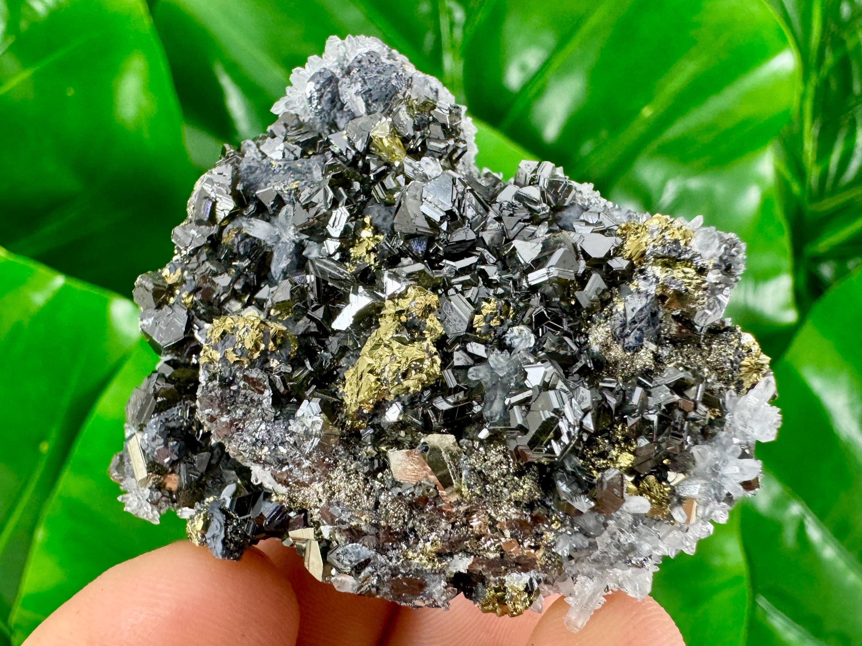 Amazing Sphalerite With Chalcopyrite and Quartz From Krushev Dol Mine ...