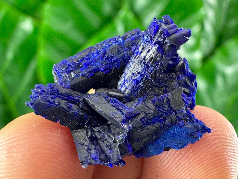 Cristal d'azurite : Minéraux et cristaux du Maroc, Collection d'azurite ...