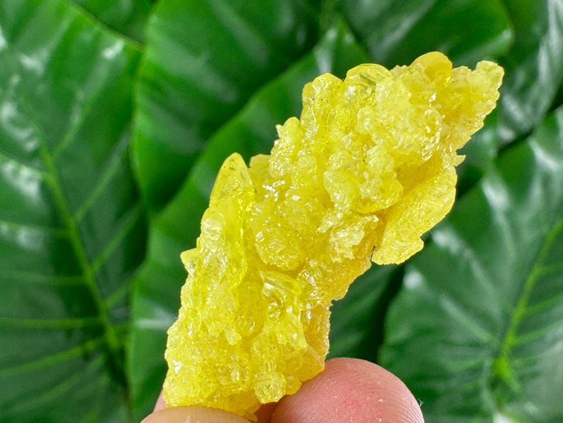 A Very Nice Sulfur From Bolivia ,yellow Sulfur,sulfurfrom,natural ...