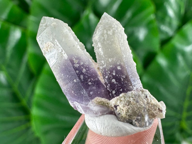 Mini Amethyst Phantom With Free Stand From Djurkovo Mine,laki,bulgaria ...