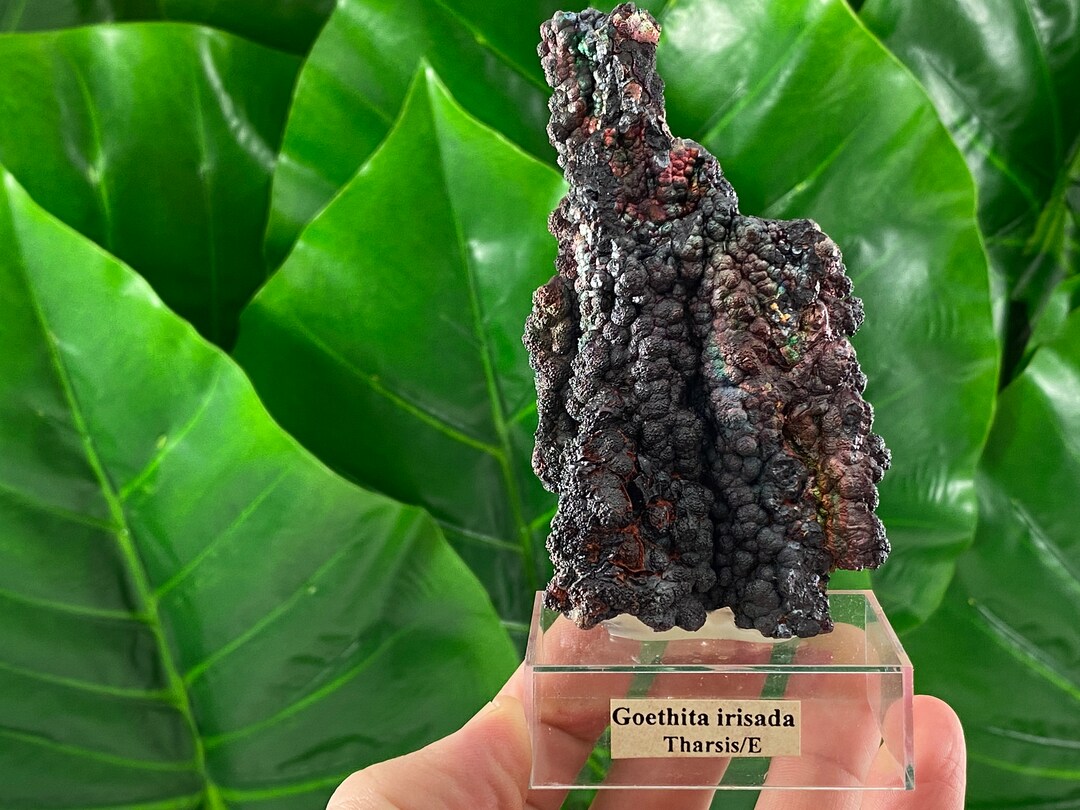 Rare Iridescent Geothite From Spain, Geothite Crystal,iridescent ...