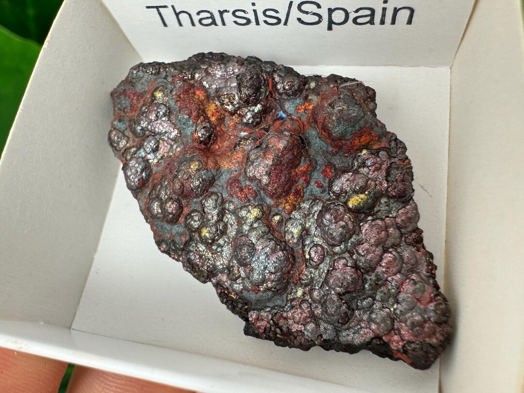Rare Iridescent Geothite From Spain, Geothite Crystal,iridescent ...