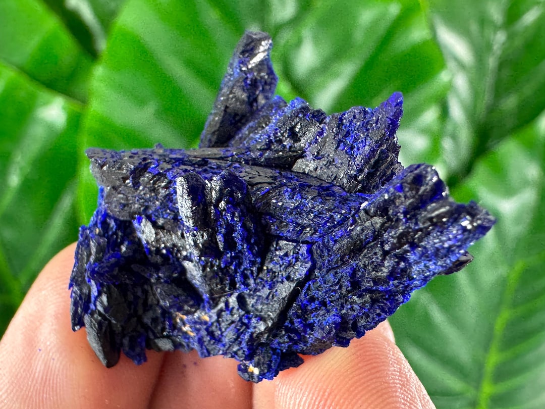 Azurite Crystal: Morocco Minerals and Crystals,azurite Collection ...